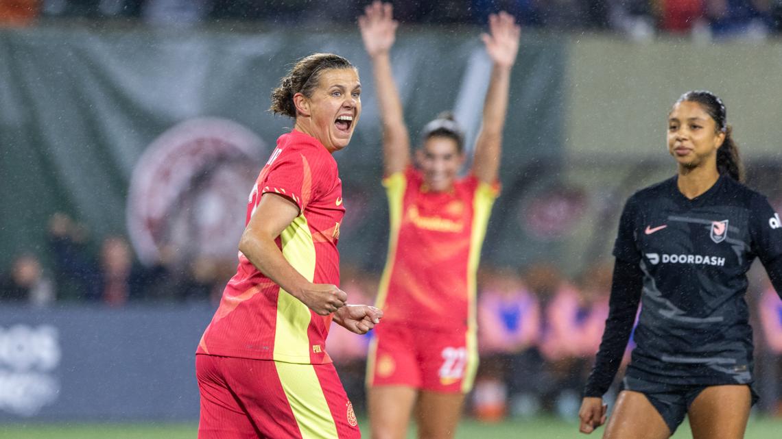Portland Thorns down Angel City, 3-0 | kgw.com