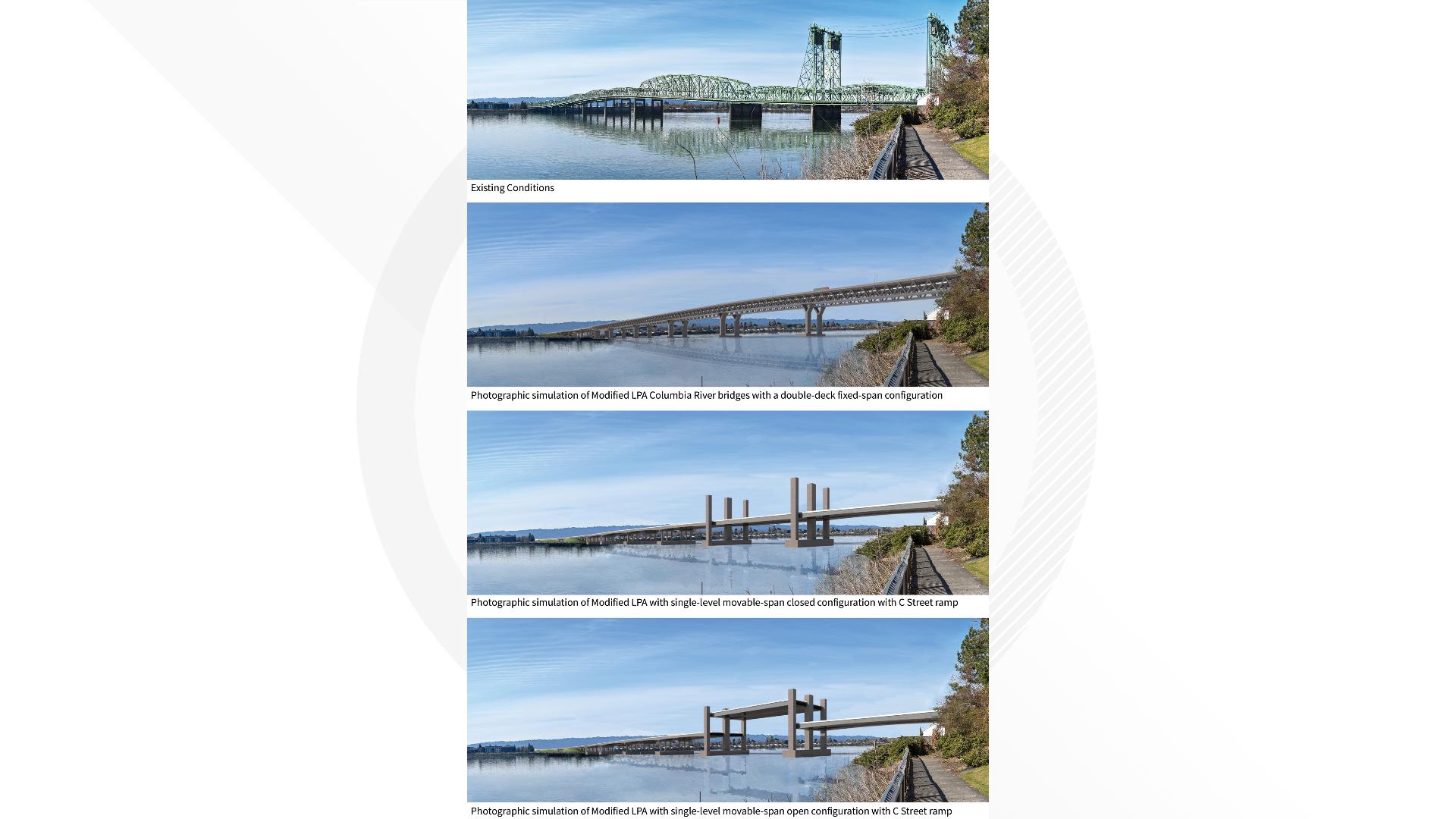 Photo simulations offer fresh look at I-5 bridge replacement | kgw.com