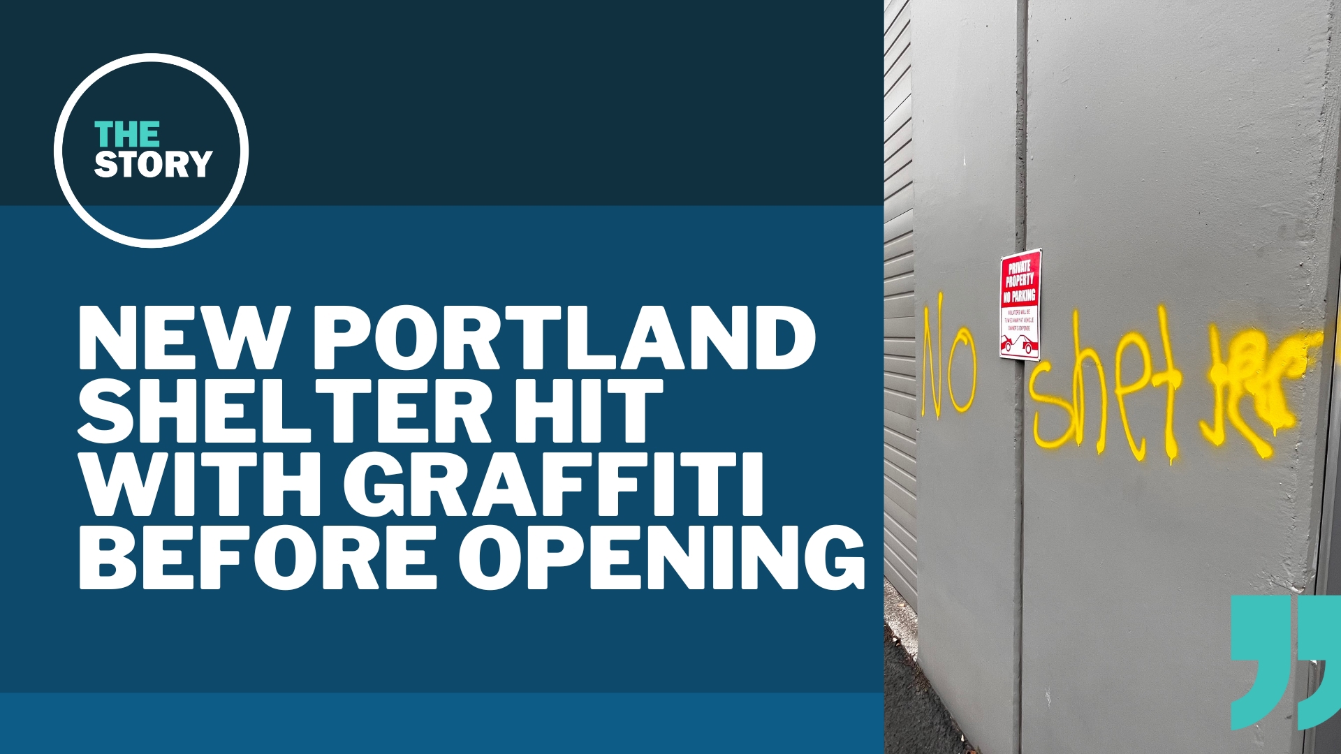 Northwest Portland homeless shelter building hit with graffiti before ...