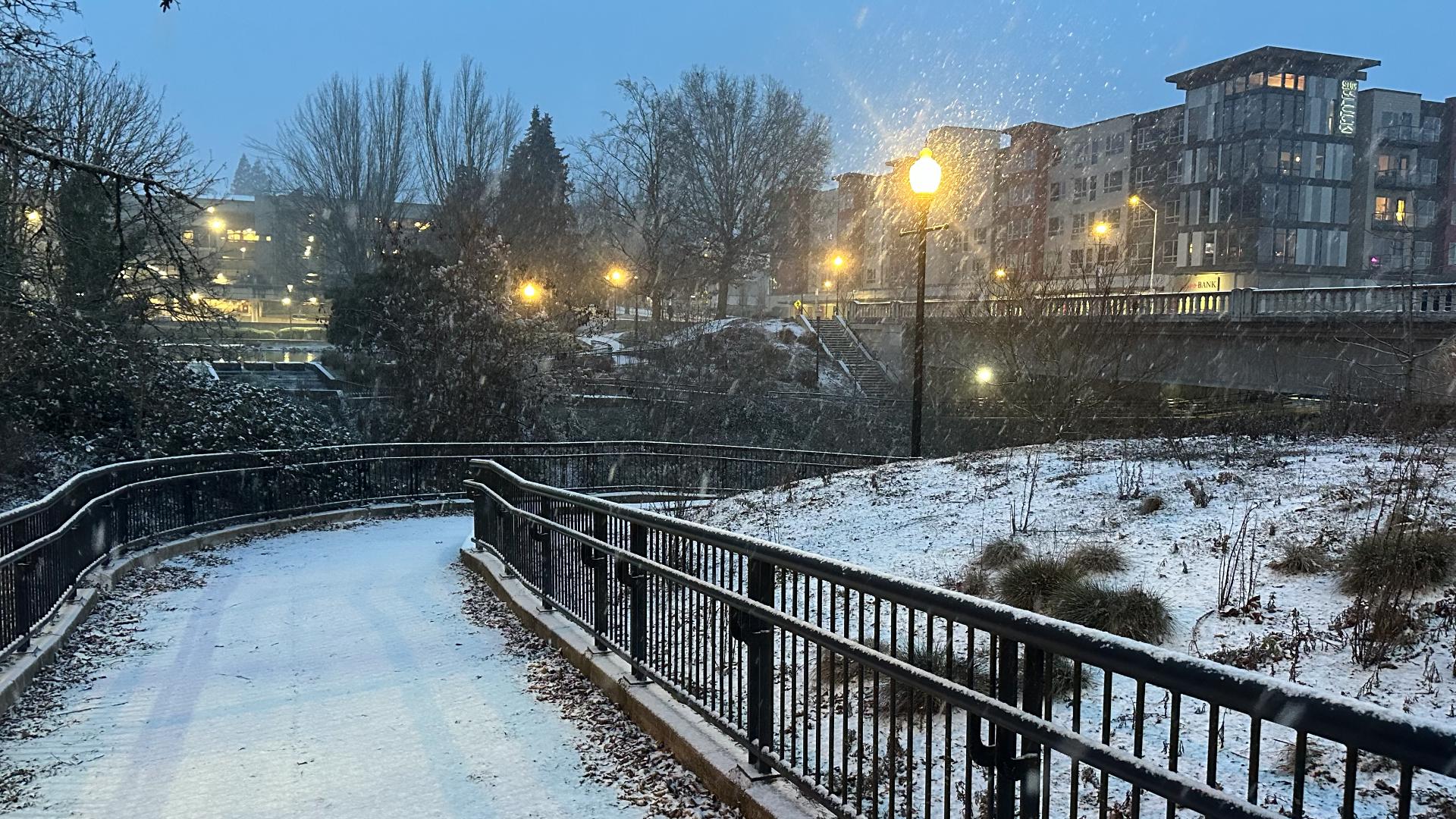 Snow storm wallops Portland region | kgw.com