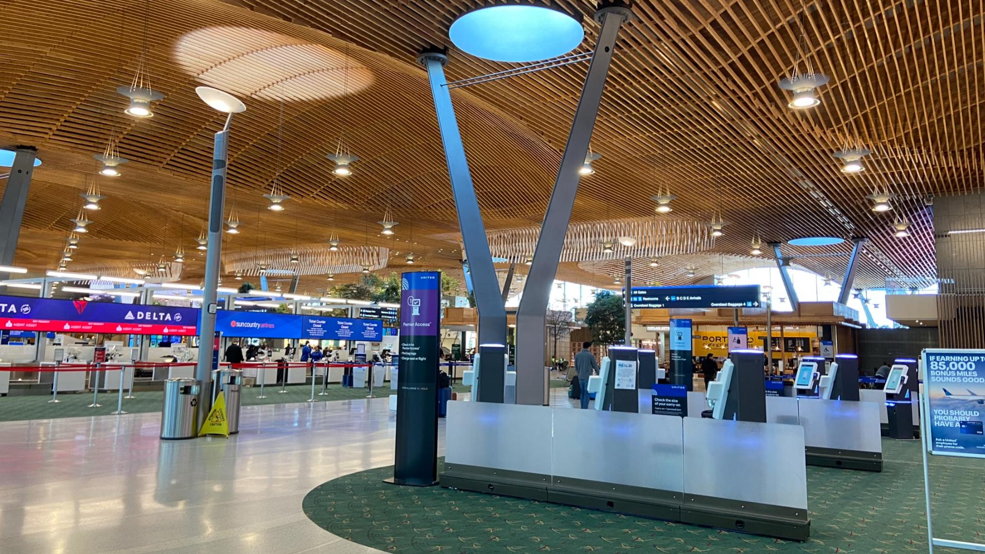 Take a sneak peek inside PDX as the main terminal's final phase nears ...