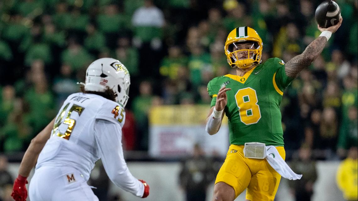 Oregon hosts Washington in first rivalry match as Big Ten members | kgw.com