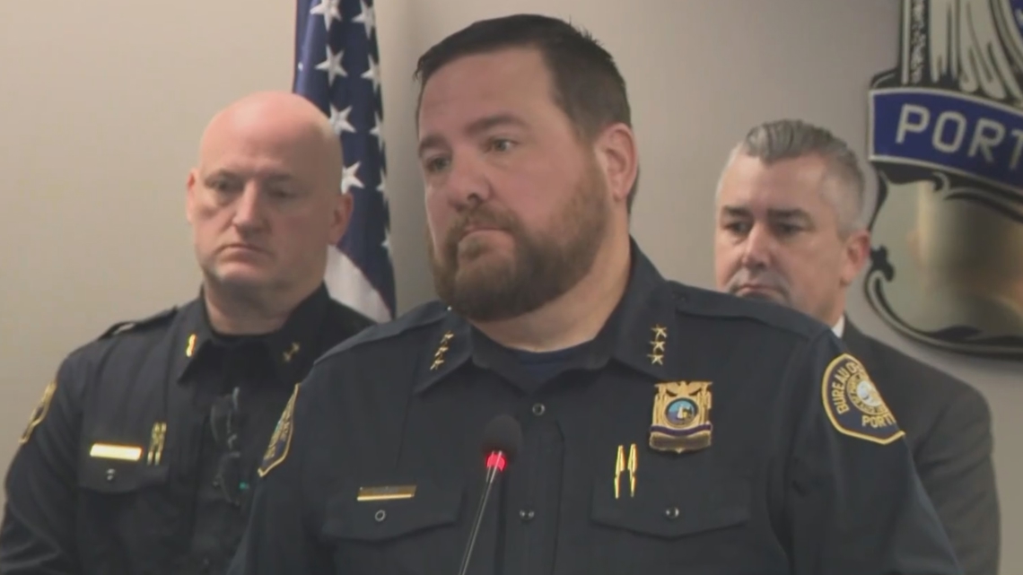 Portland police give update on 2 officers shot Monday night | Full news ...