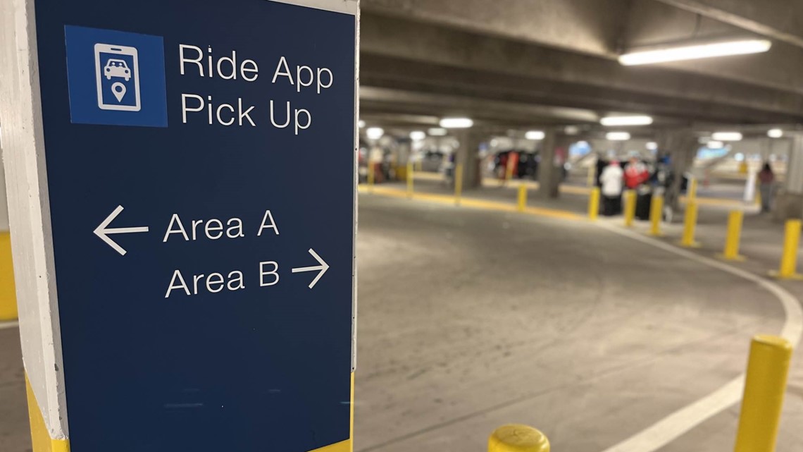Catching an Uber or Lyft from PDX? Here's where to go | kgw.com