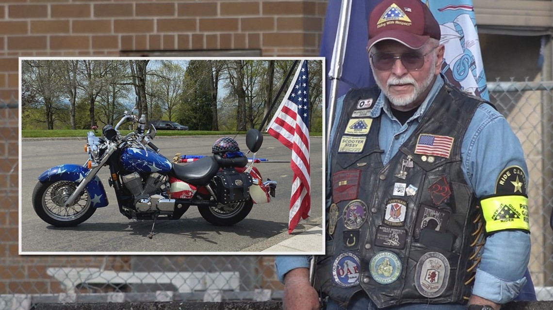 Navy veteran's motorcycle stolen in Gresham | kgw.com