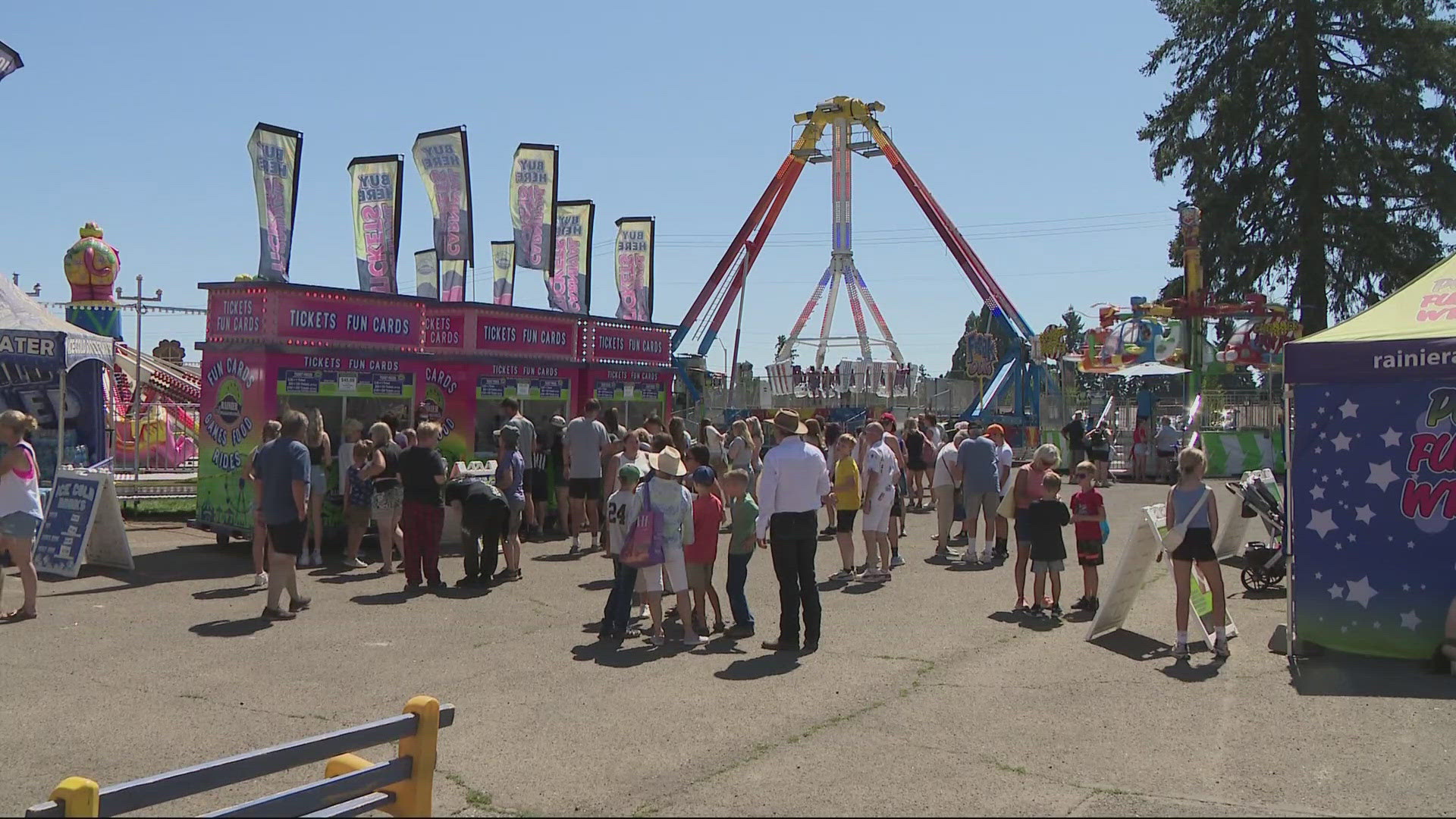 Clackamas County Fair opens during Portland area heat wave | kgw.com