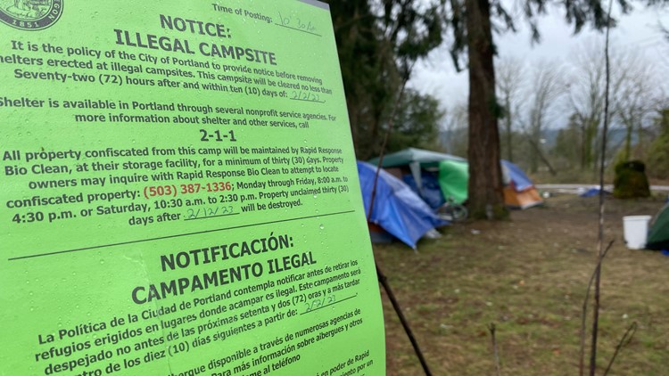 Oregon town asks Supreme Court to review ruling on homeless camps | kgw.com