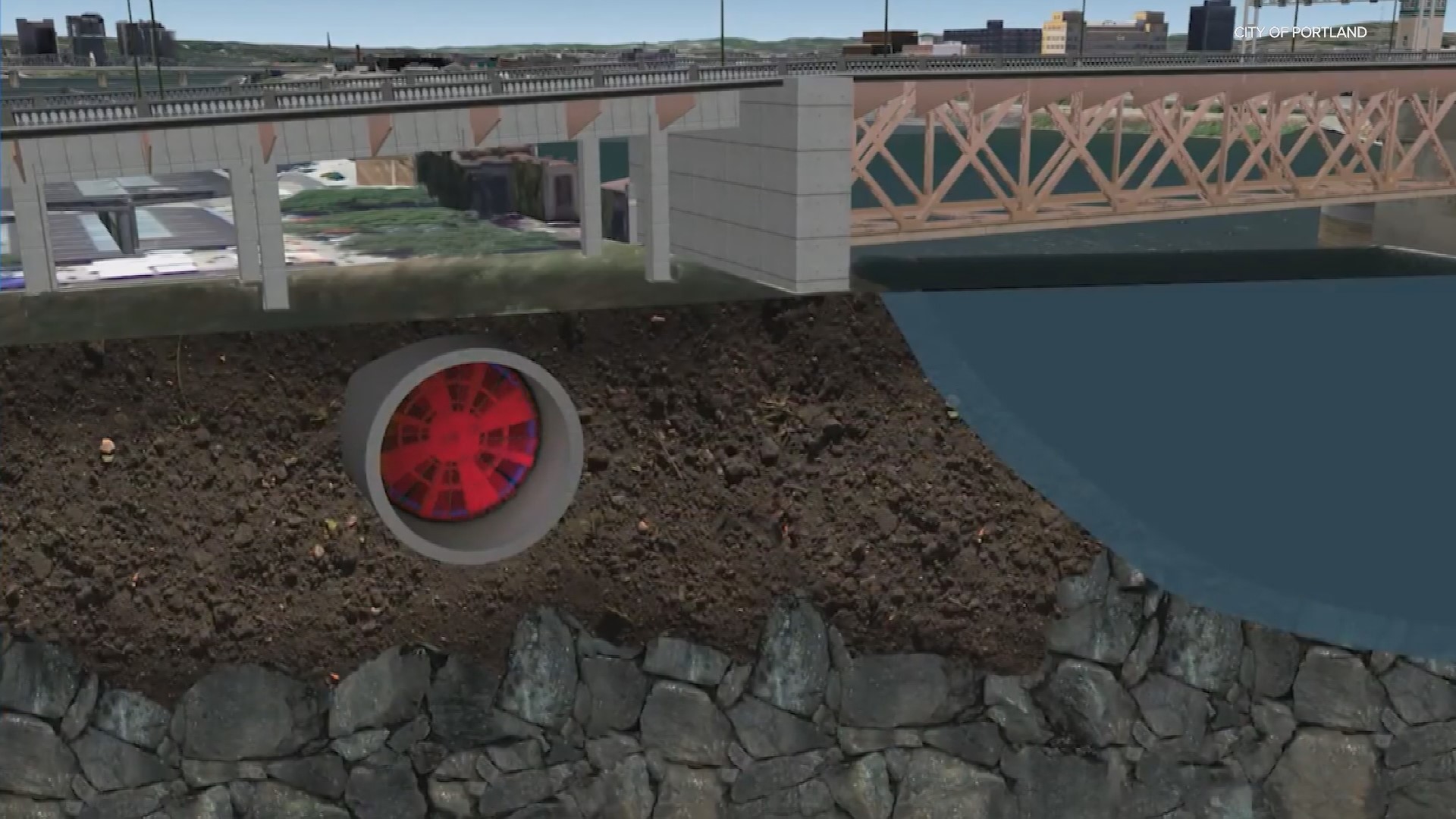 Portland's 'Big Pipe' system helps put a lid on sewage overflows | kgw.com