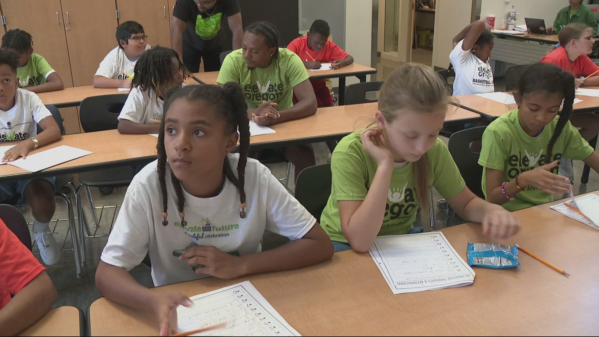 Portland kids beat summer slump at Elevate Oregon camp promoting ...