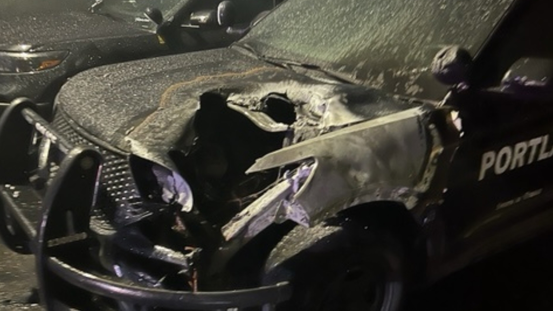 At least 15 Portland police vehicles burned at training facility | kgw.com