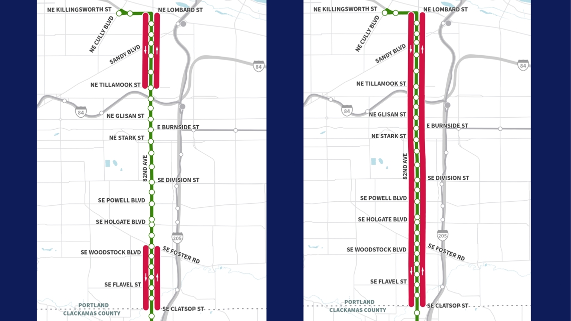TriMet seeks public feedback on 82nd Ave bus plan | kgw.com