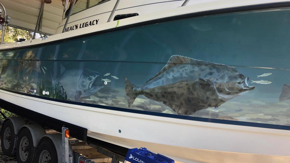 Artist and angler creates fishing boat designs | Grant's Getaway | kgw.com