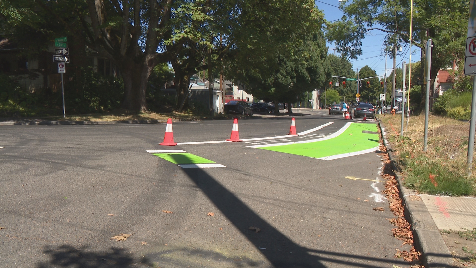 PBOT makes traffic changes at Northeast Portland curve known for ...