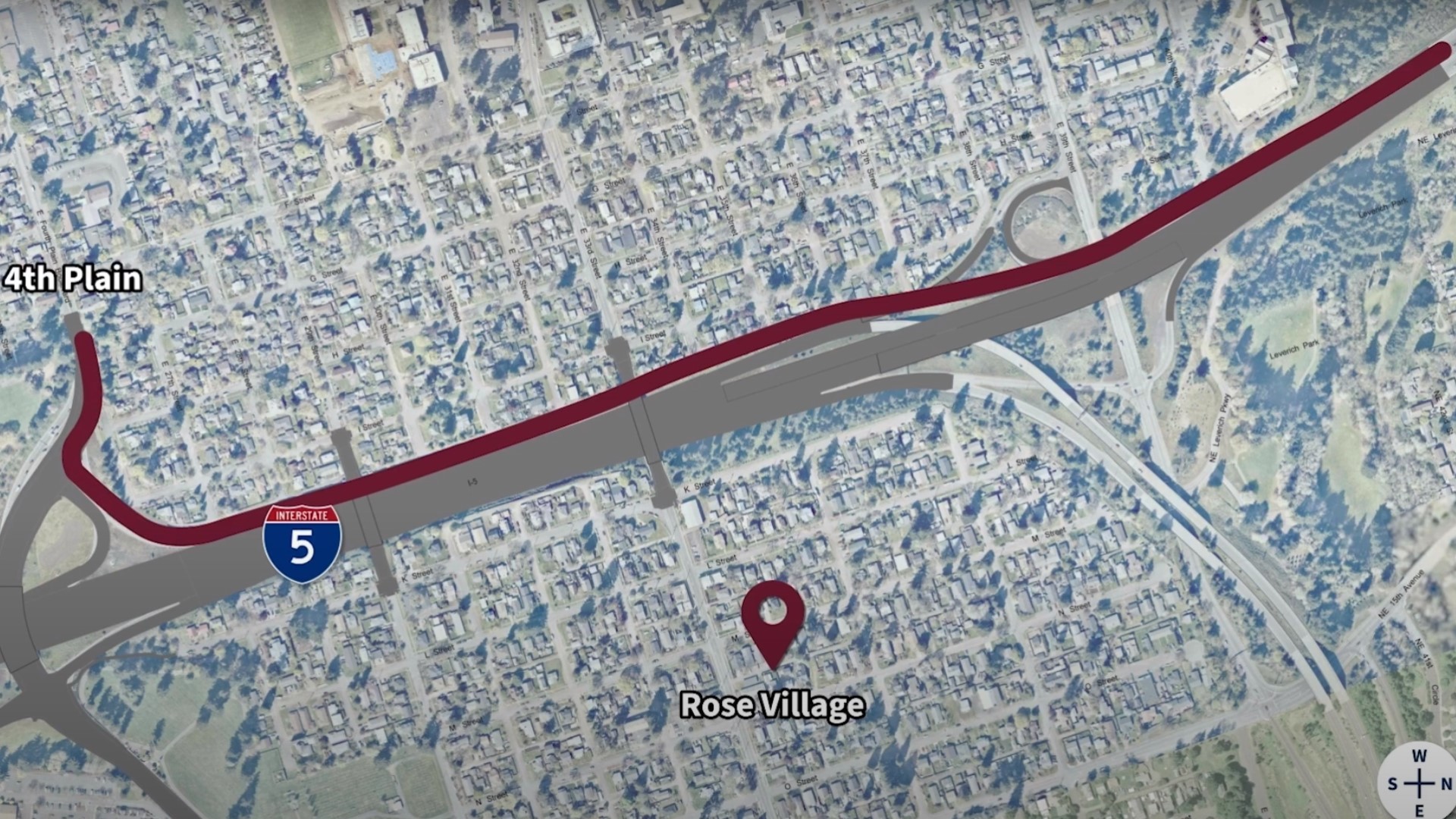 New videos show freeway upgrades for Interstate Bridge project | kgw.com