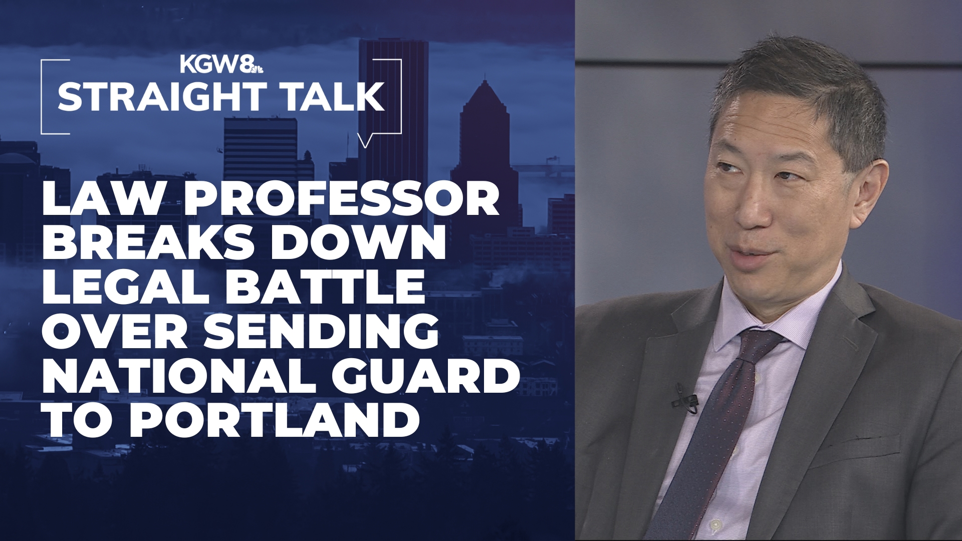 Law professor breaks down legal battle over National Guard in Portland | kgw.com