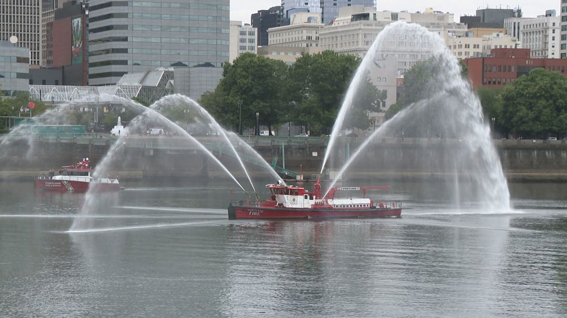 Historic Portland fireboat 'David Campbell' makes final voyage | kgw.com