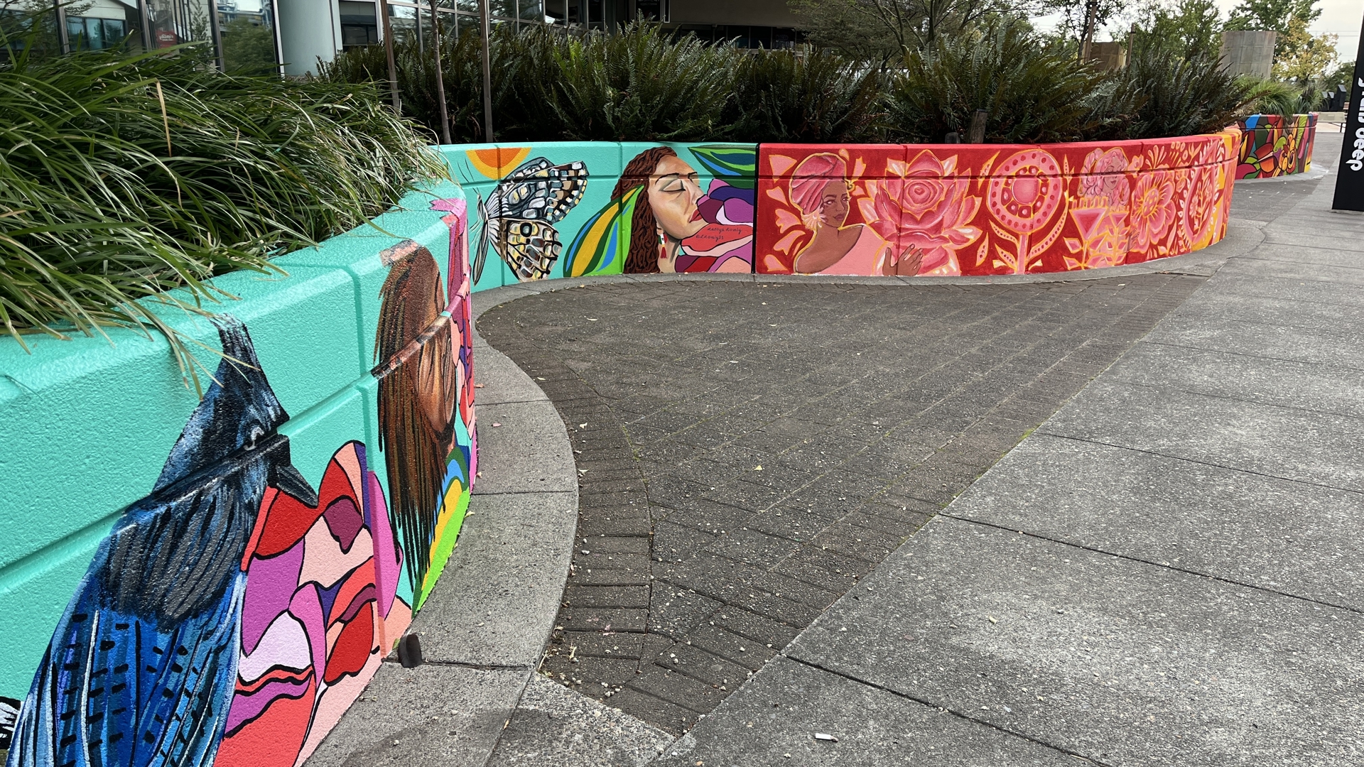 Meet the Portland artists behind Moda Center's ‘Roots to Roses’ murals ...