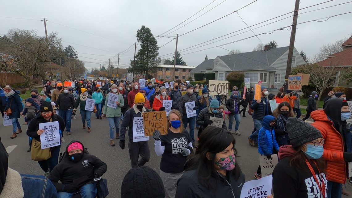 March in Portland honors Dr. Martin Luther King Jr. | kgw.com