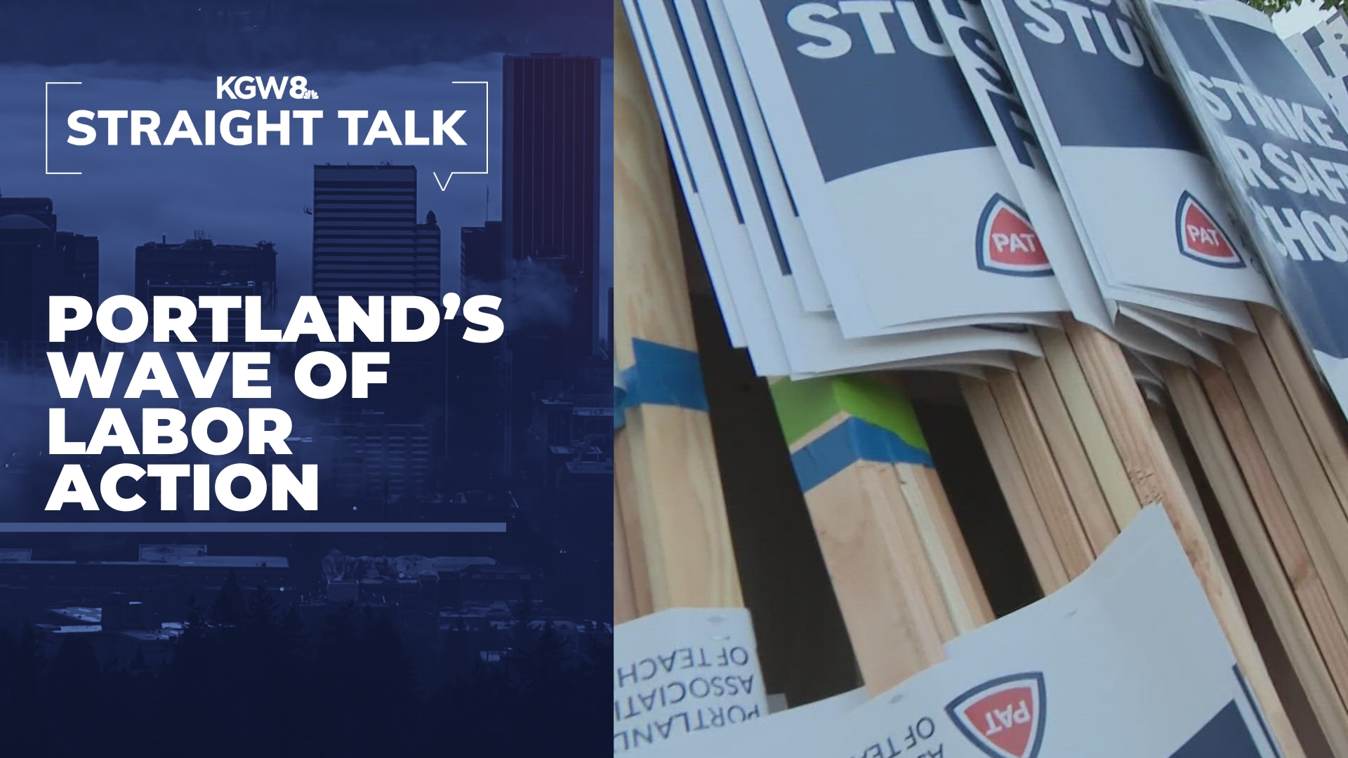 What to make of Portland's wave of labor strikes | kgw.com