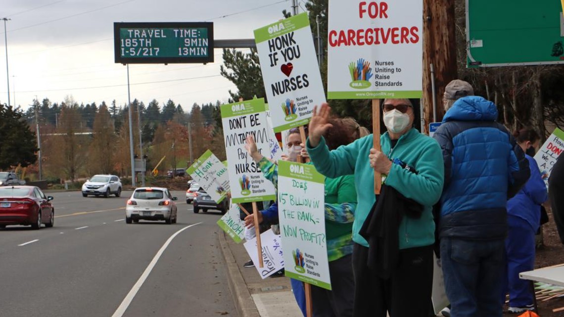 Portland area Providence nurses hold strike authorization votes | kgw.com
