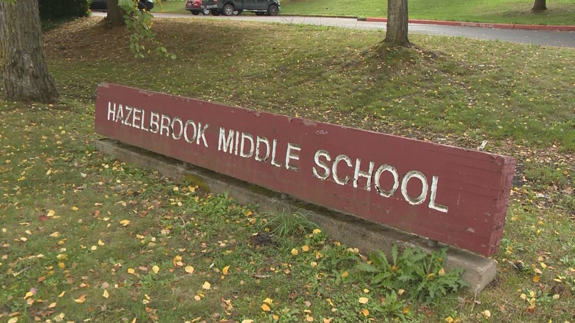 Hazelbrook Middle School classes resume after Friday bomb threat | kgw.com