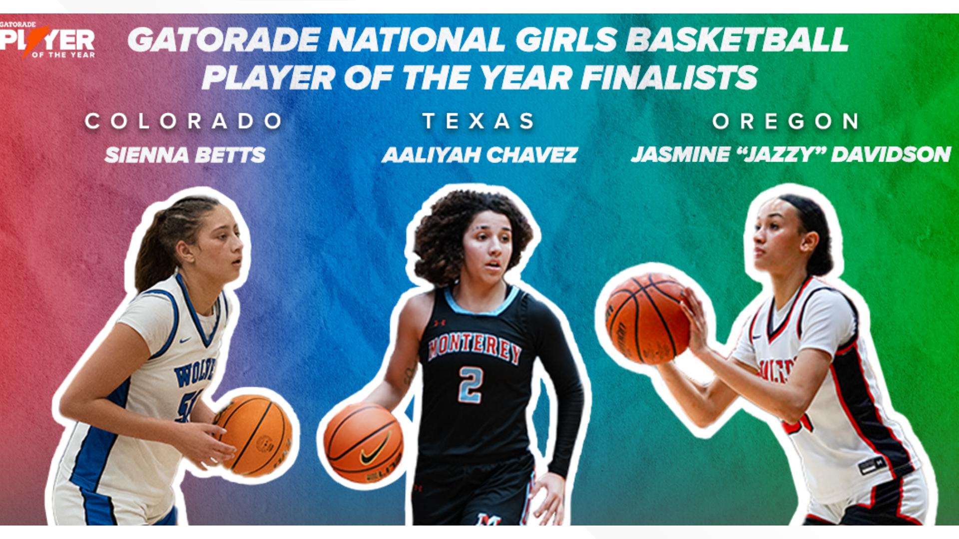 Jazzy Davidson wins third Oregon Gatorade player of the year | kgw.com