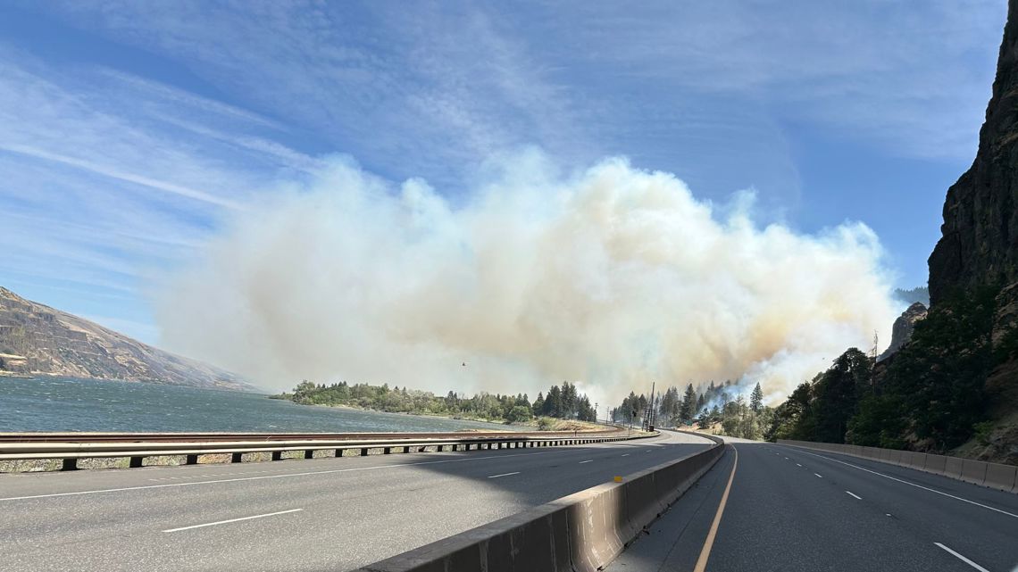 Rowena Fire at 37% containment, burns 3,570 acres and 56 homes ...