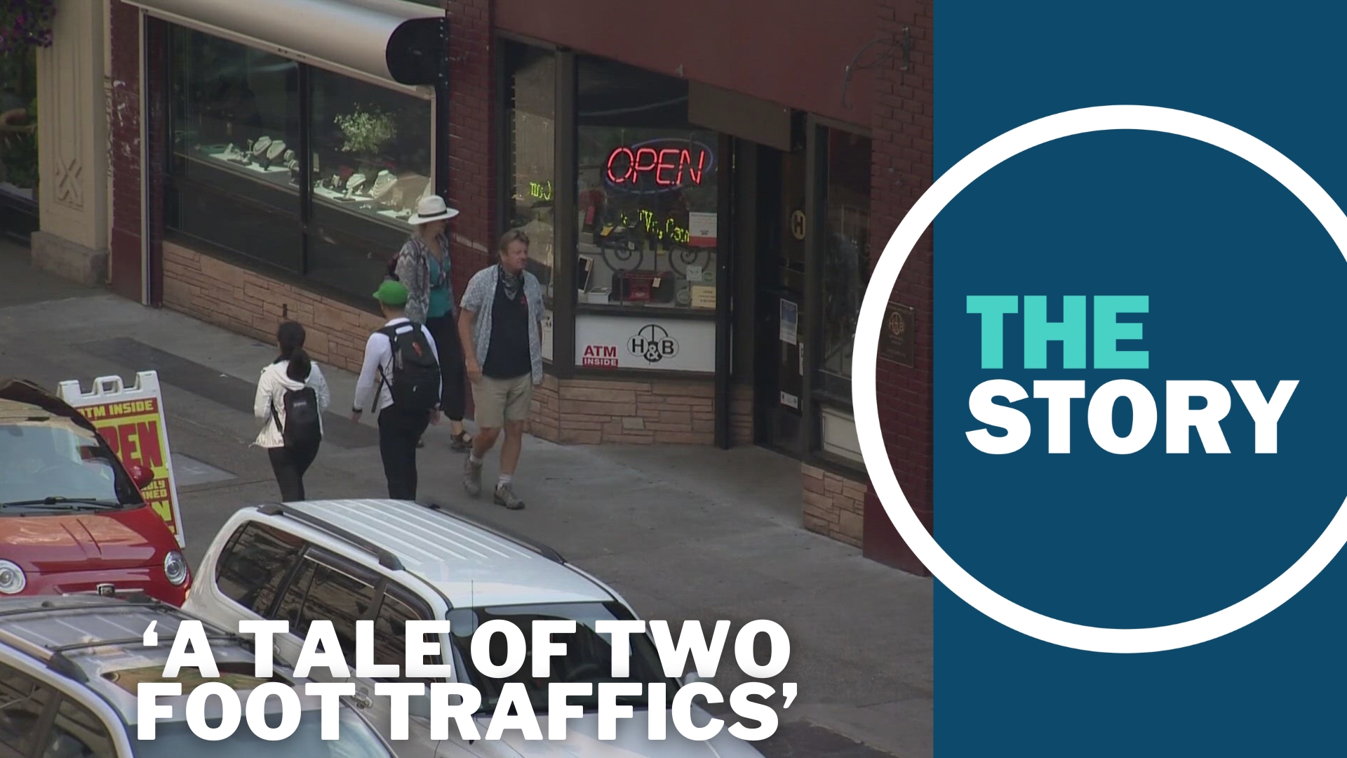 Downtown Portland foot traffic continues to rebound, but remains far ...