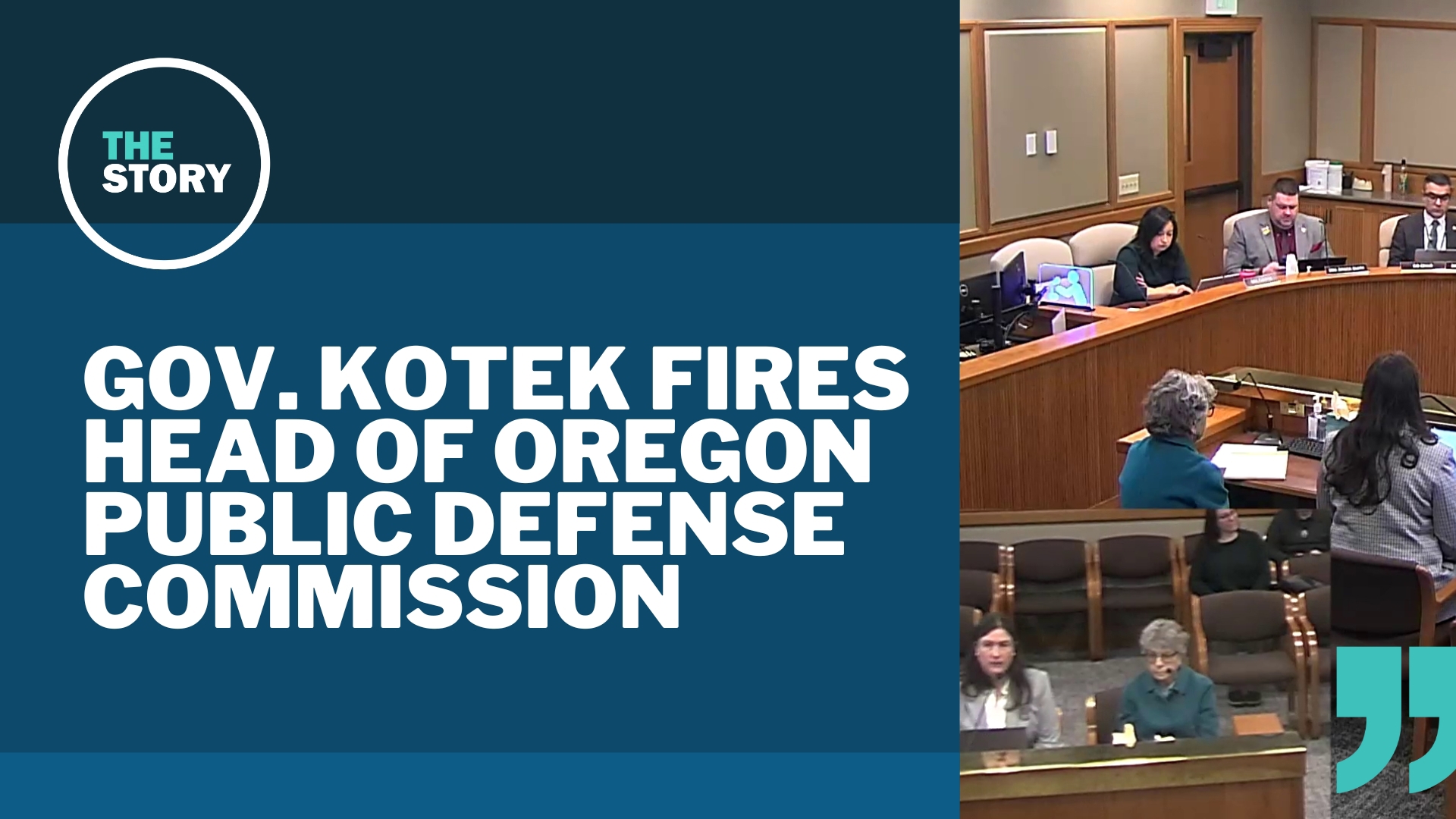 Kotek abruptly replaces director of Oregon Public Defense Commission ...