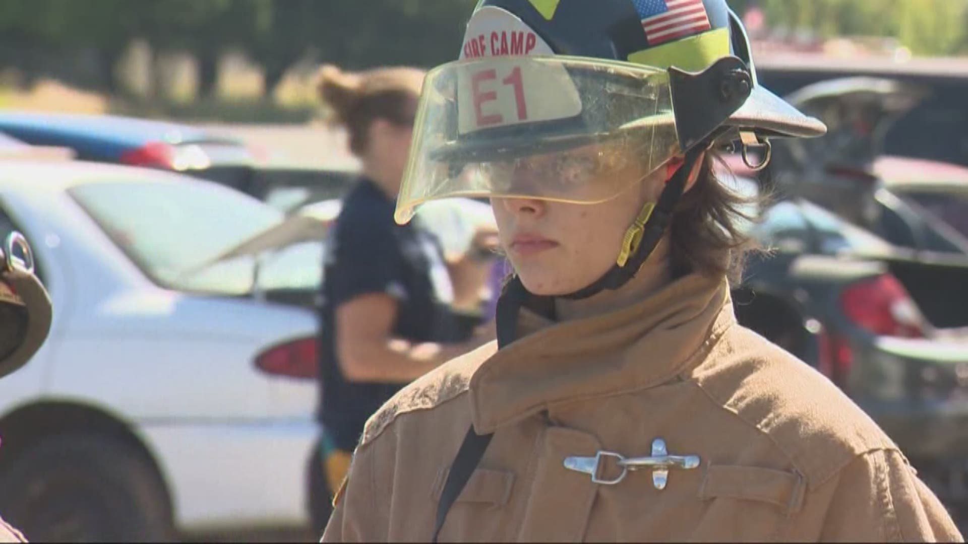 Portland firefighter camp inspires young women | kgw.com