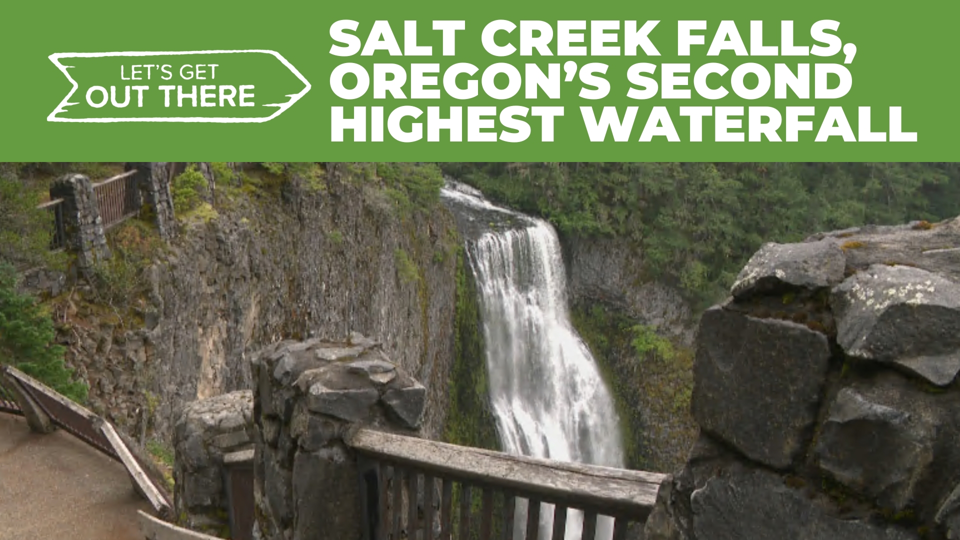 Discover Oregon's second-tallest waterfall at Salt Creek Falls | kgw.com