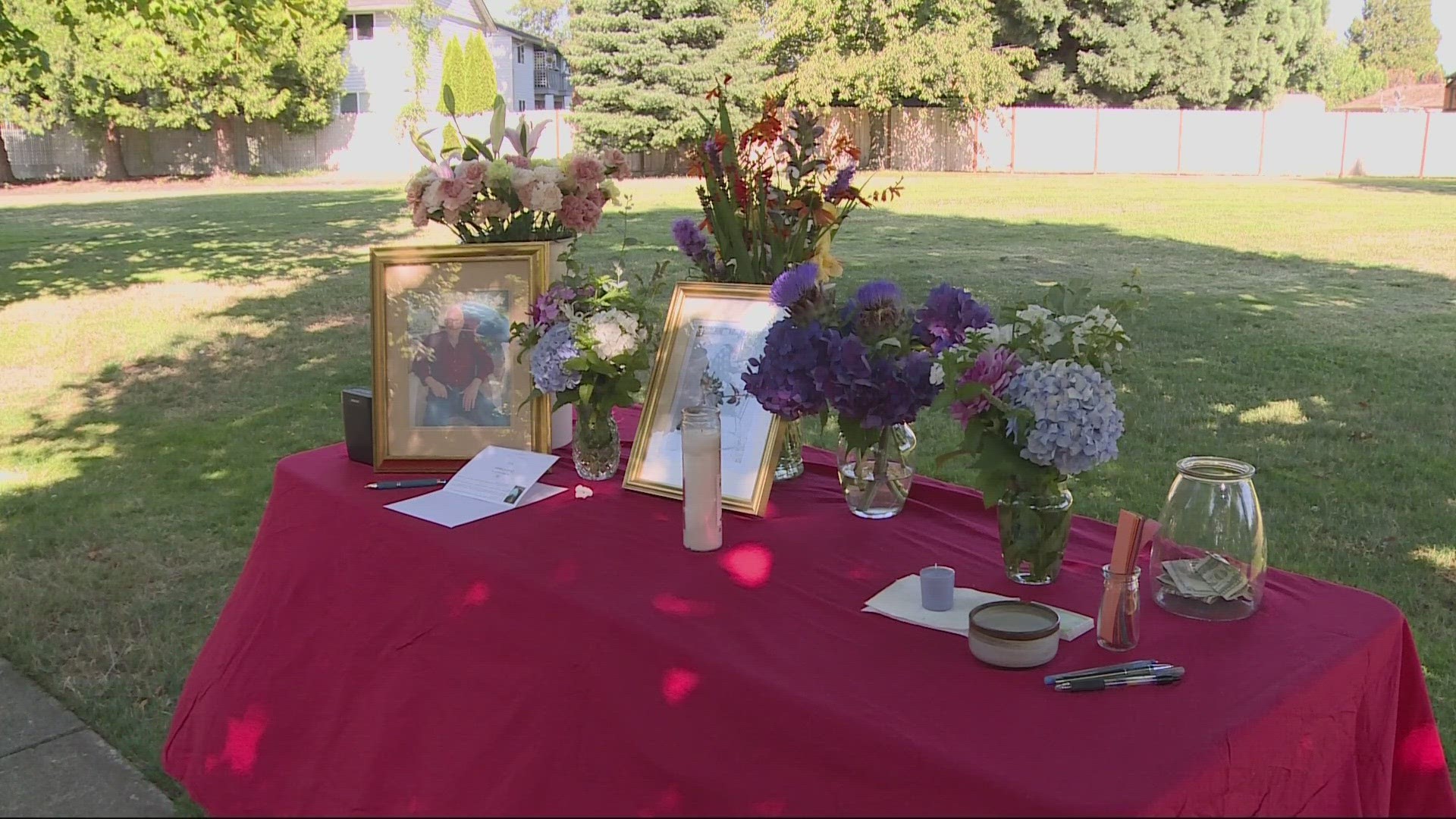 Memorial held for 64-year-old man beaten to death in Salem | kgw.com
