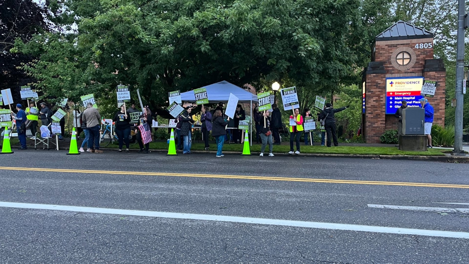Almost 2,000 nurses go on strike Monday | kgw.com