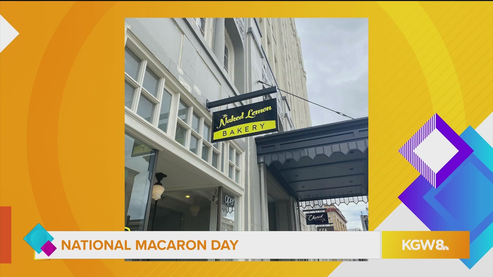 Celebrate National Macaron Day with The Naked Lemon Bakery | kgw.com