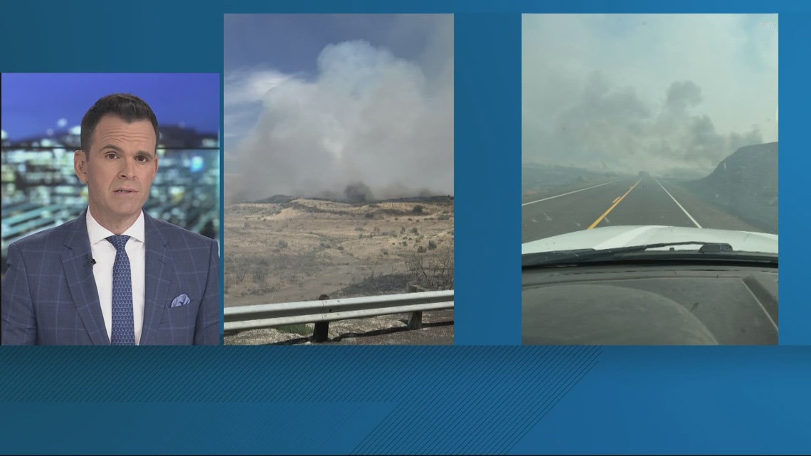 Wildfire in Hat Rock prompts evacuations in Hermiston | kgw.com