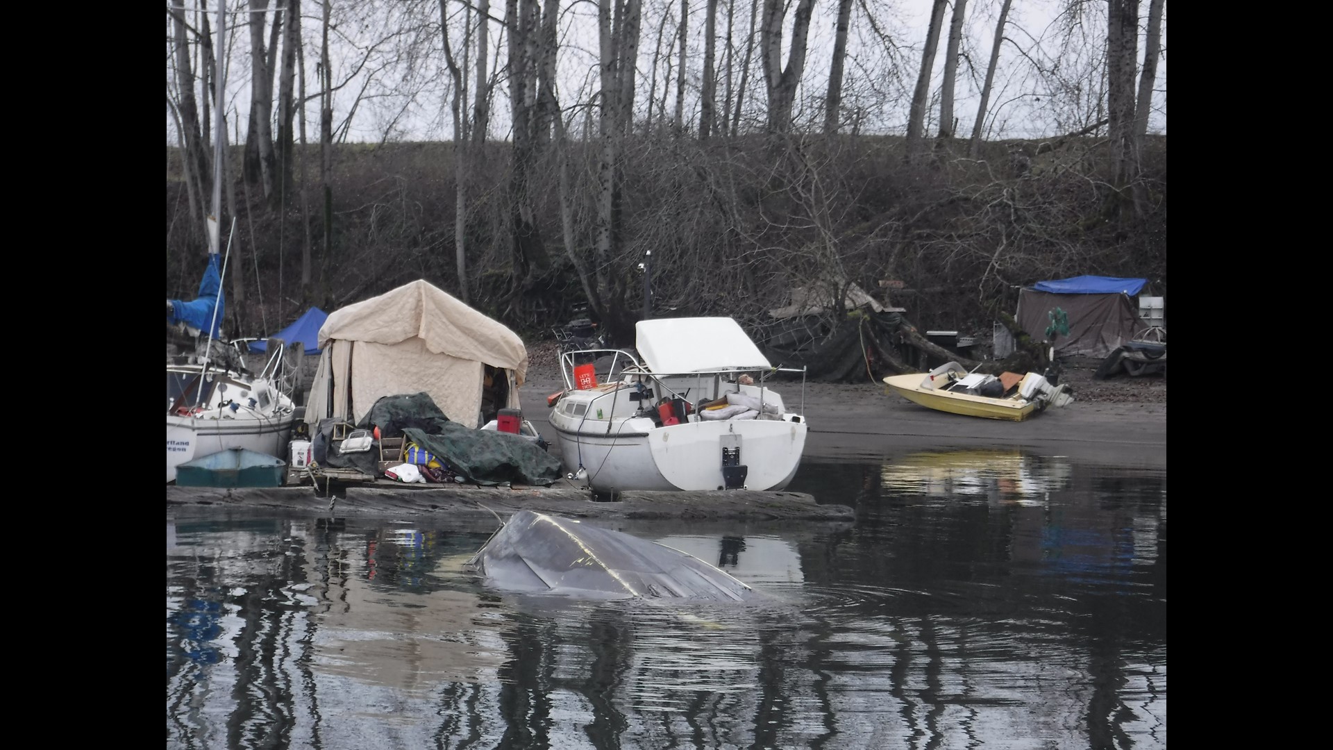 Transient boats now populating, sinking in Columbia River | kgw.com