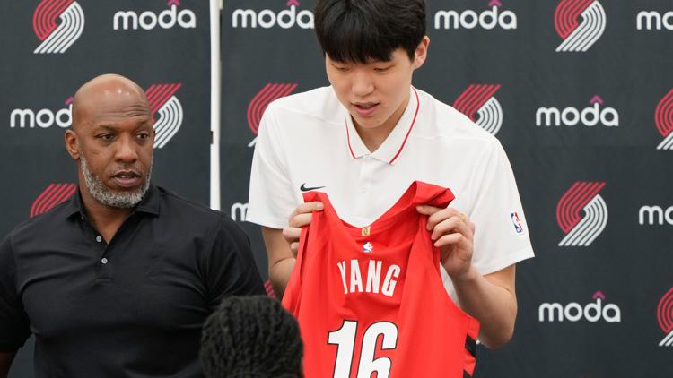 Blazers NBA Summer League roster | Yang Hansen to make Blazers debut on ...