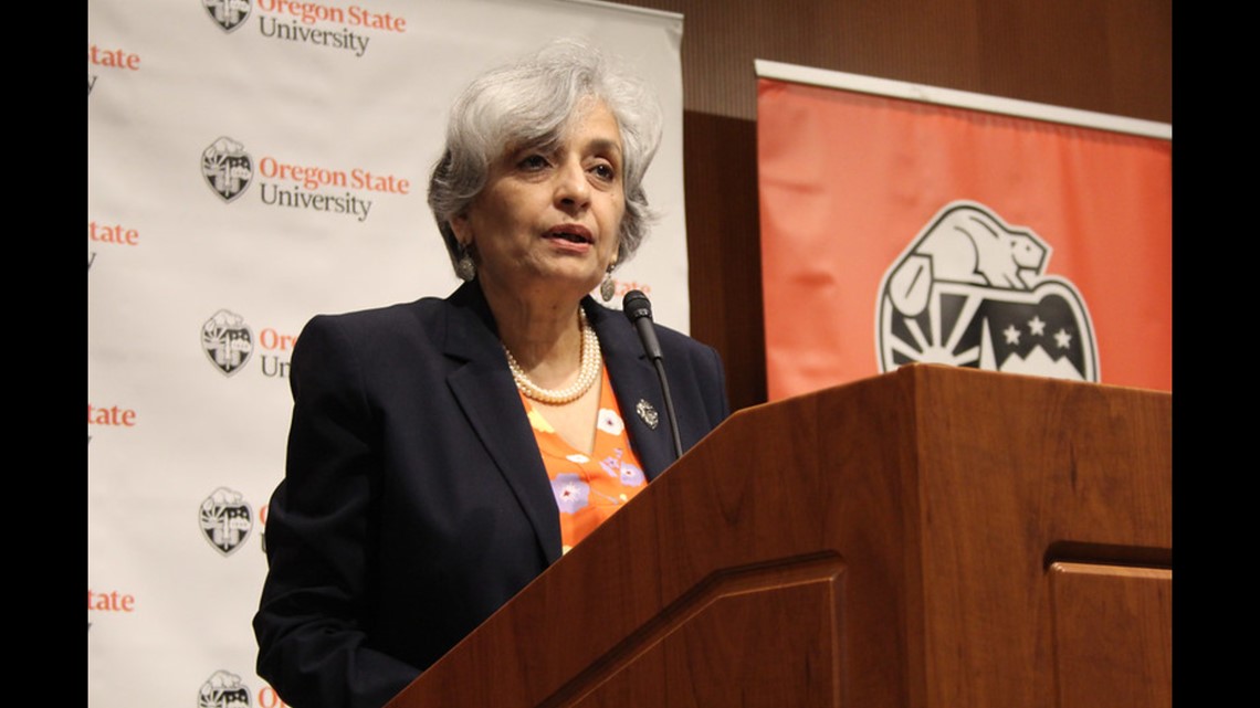 Oregon State University welcomes Jayathi Murthy as new president | kgw.com
