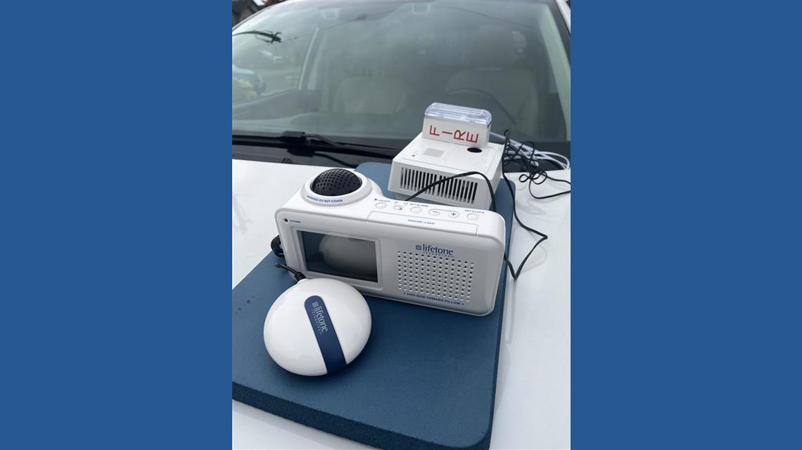 Deaf woman receives new safety devices from Red Cross after surviving ...