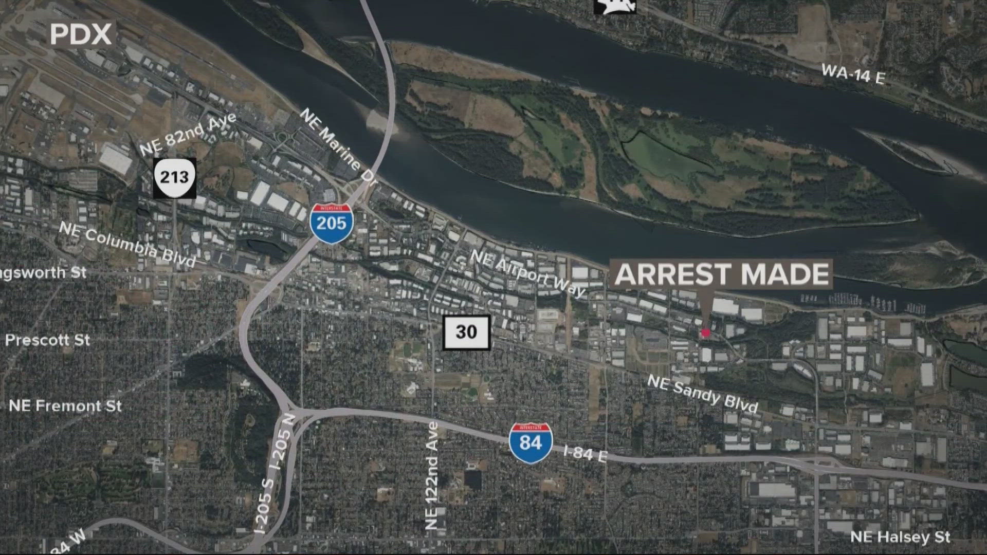 Police arrest two men trying to steal fiber optic cable near Portland airport | kgw.com