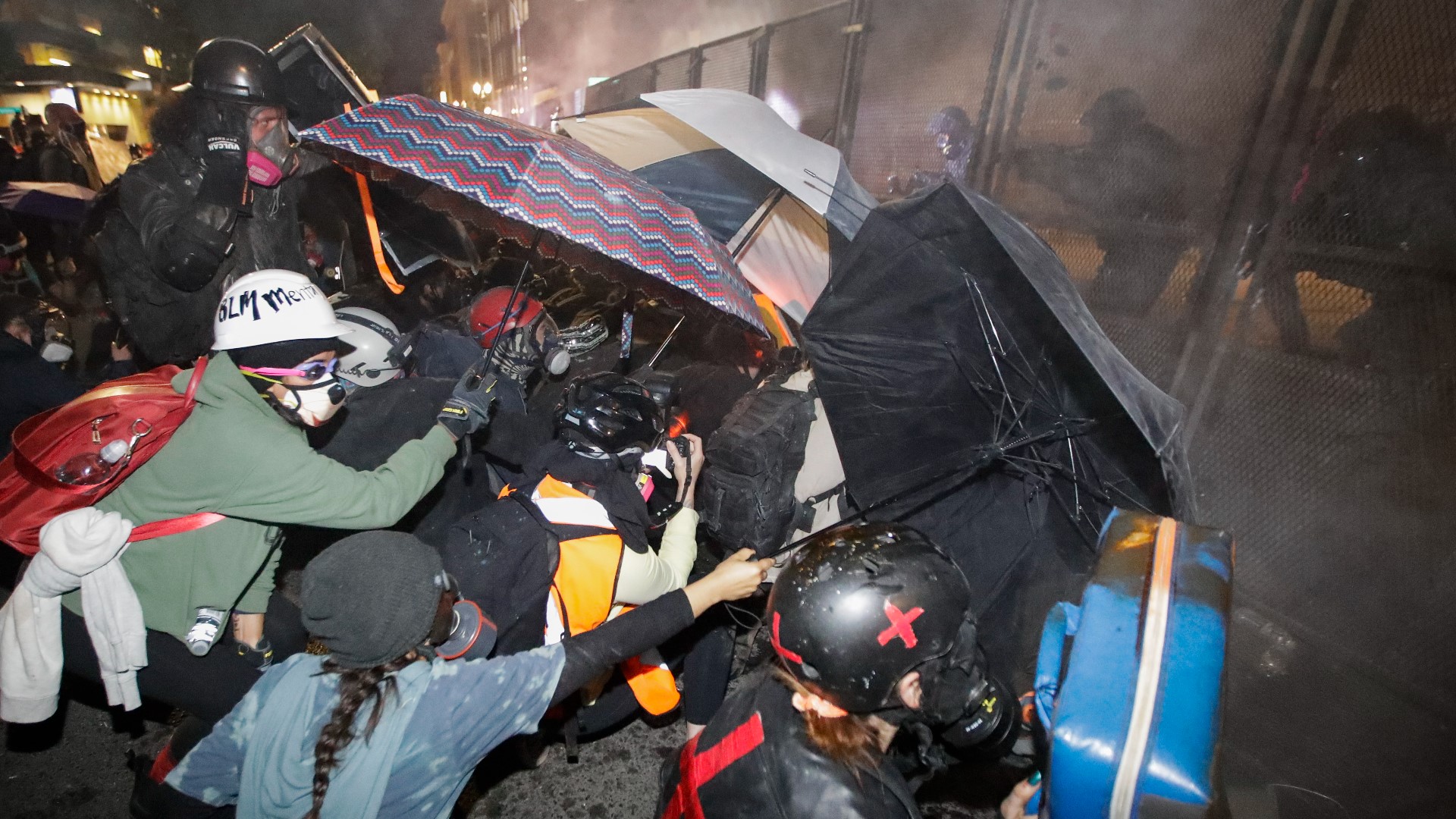 Report shows 119K people hurt by riot-control weapons since 2015 | kgw.com