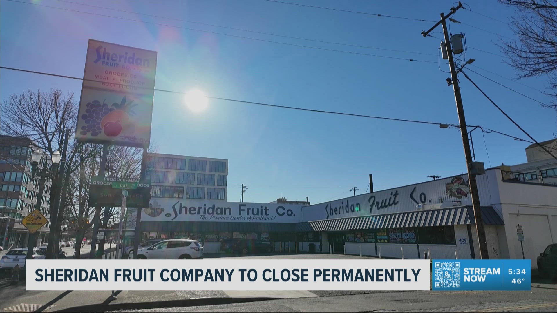 Sheridan Fruit Co. closing its doors after more than a century | kgw.com