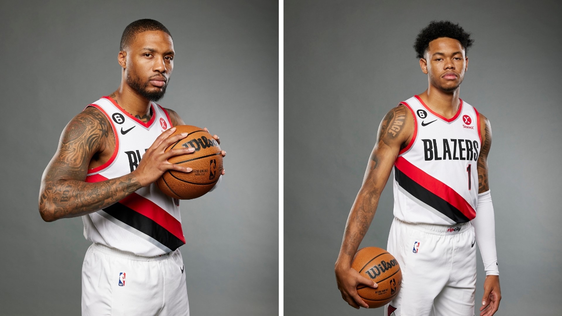 Damian Lillard, Anfernee Simons take bond into starting roles with ...