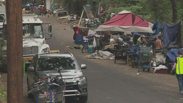 Southeast Portland neighbors watch for return of homeless camps | kgw.com