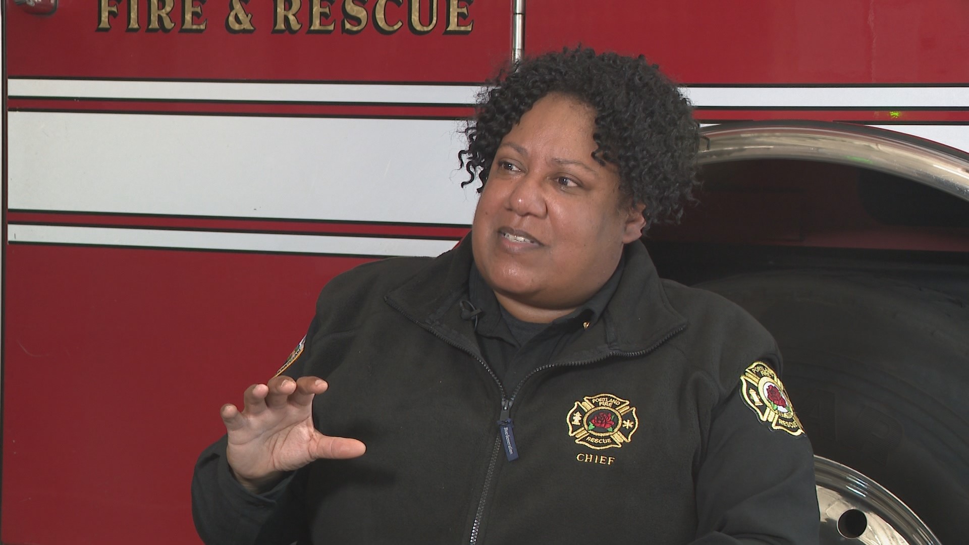 Portland Fire Chief Sara Boone talks about her retirement | kgw.com