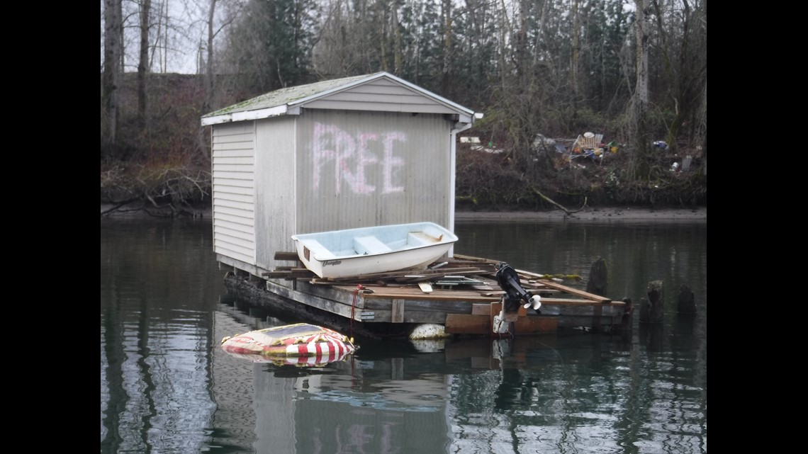 Transient boats now populating, sinking in Columbia River | kgw.com