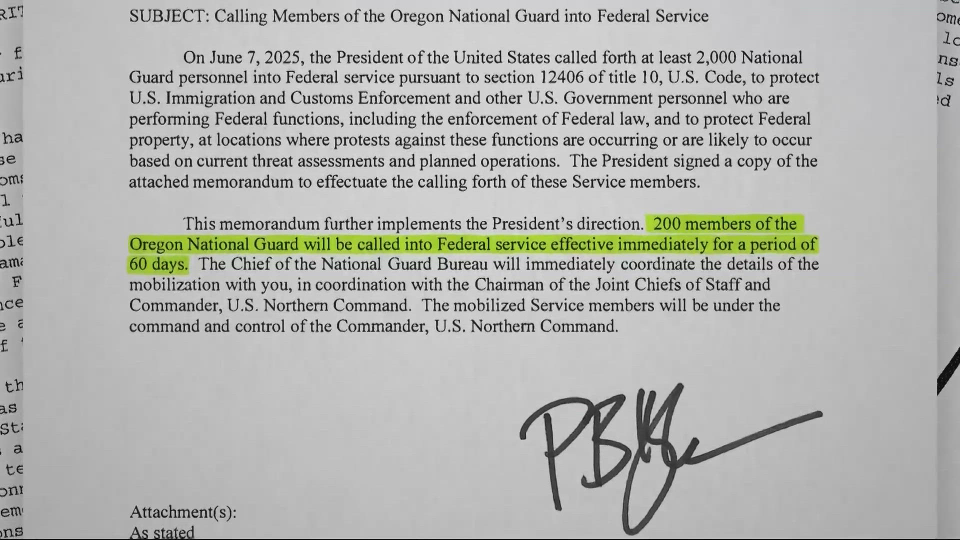 Oregon Attorney General files motion to block Trump’s National Guard ...