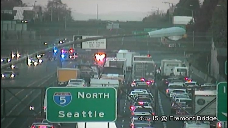 Police searching for driver involved in I-5 crash | kgw.com