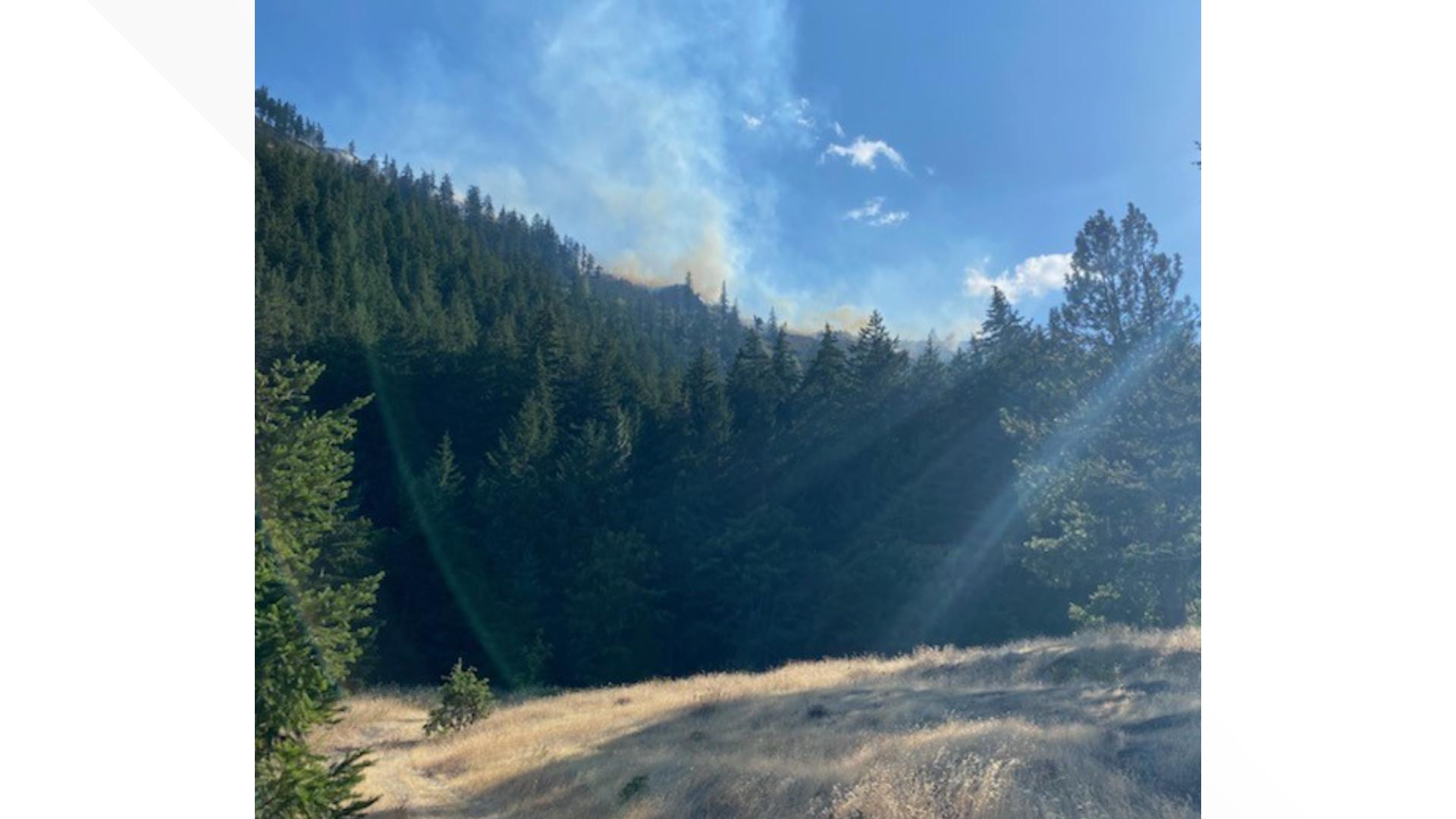 Wildfire outside Mosier prompts Level 3 evacuations | kgw.com