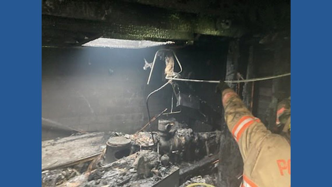 Fire contained at Hayden Island storage building; no injuries reported ...